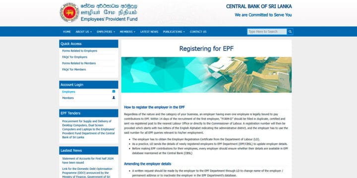 How To Register For EPF As Employer In Sri Lanka | Counselit