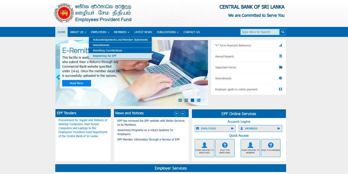 How To Register For EPF As Employer In Sri Lanka | Counselit